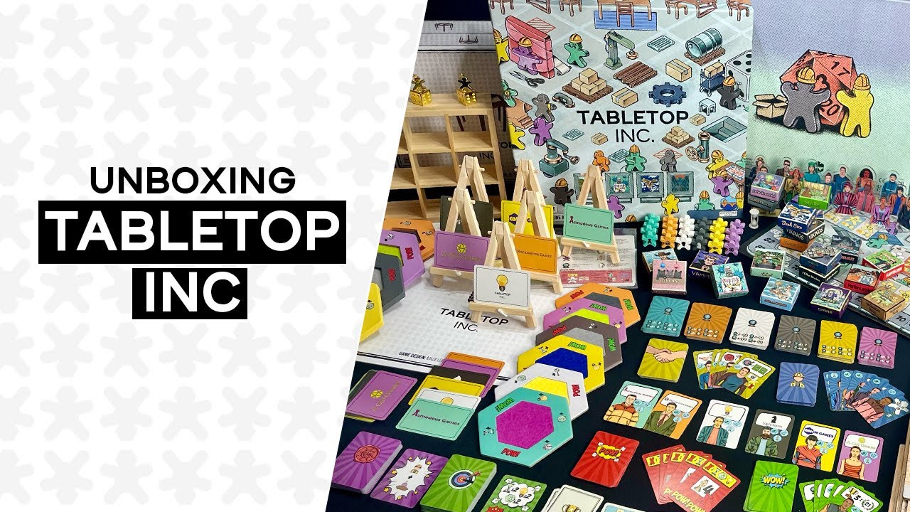 Unboxing Tabletop Inc - YouTube