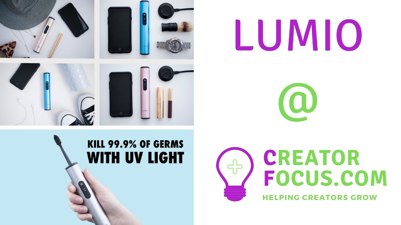 The Incredible UV Self-Cleaning Toothbrush - LUMIO - YouTube