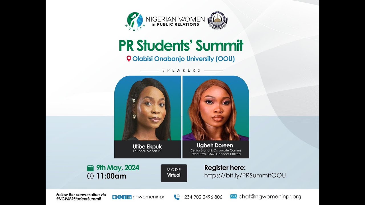 OOU PR Student Summit - YouTube