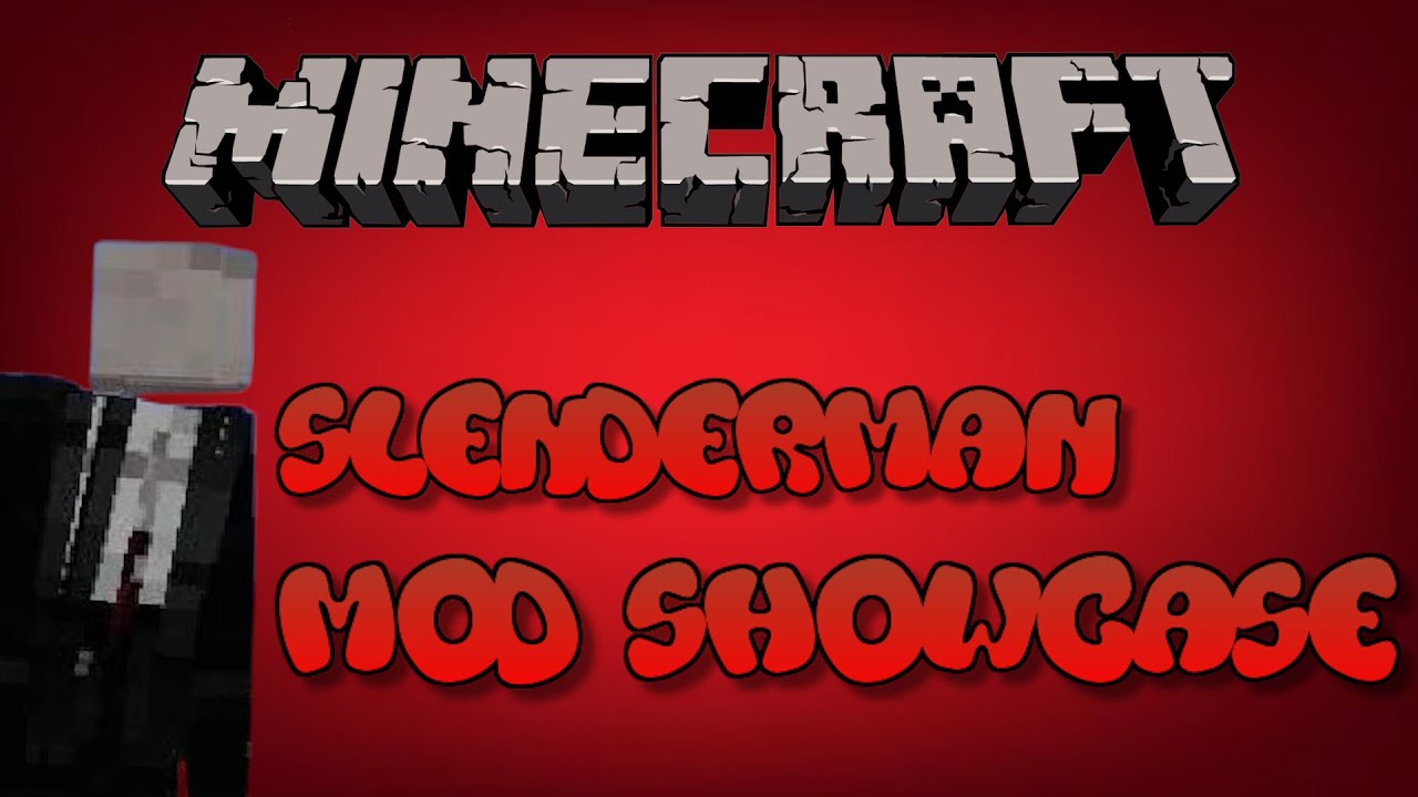 Minecraft | The Slenderman Mod (VERY SCARY) | Mod Showcase - YouTube