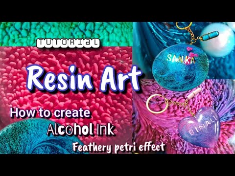 Creating Stunning Resin Art Keychains 🇱🇰 A Step by Step tutorial for beginner resin artists ...