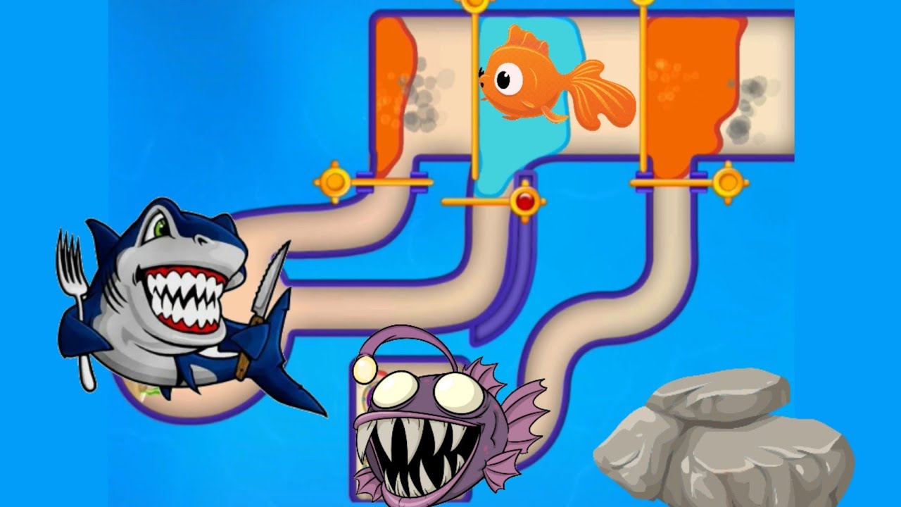 Save the fish mini game/ fish rescue/ gameplay - YouTube