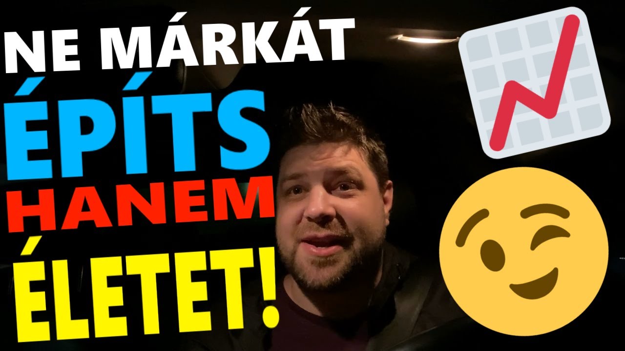 Napi Motiváció Robitól: Ne márkát építsd, hanem egy ÉLETET! - YouTube