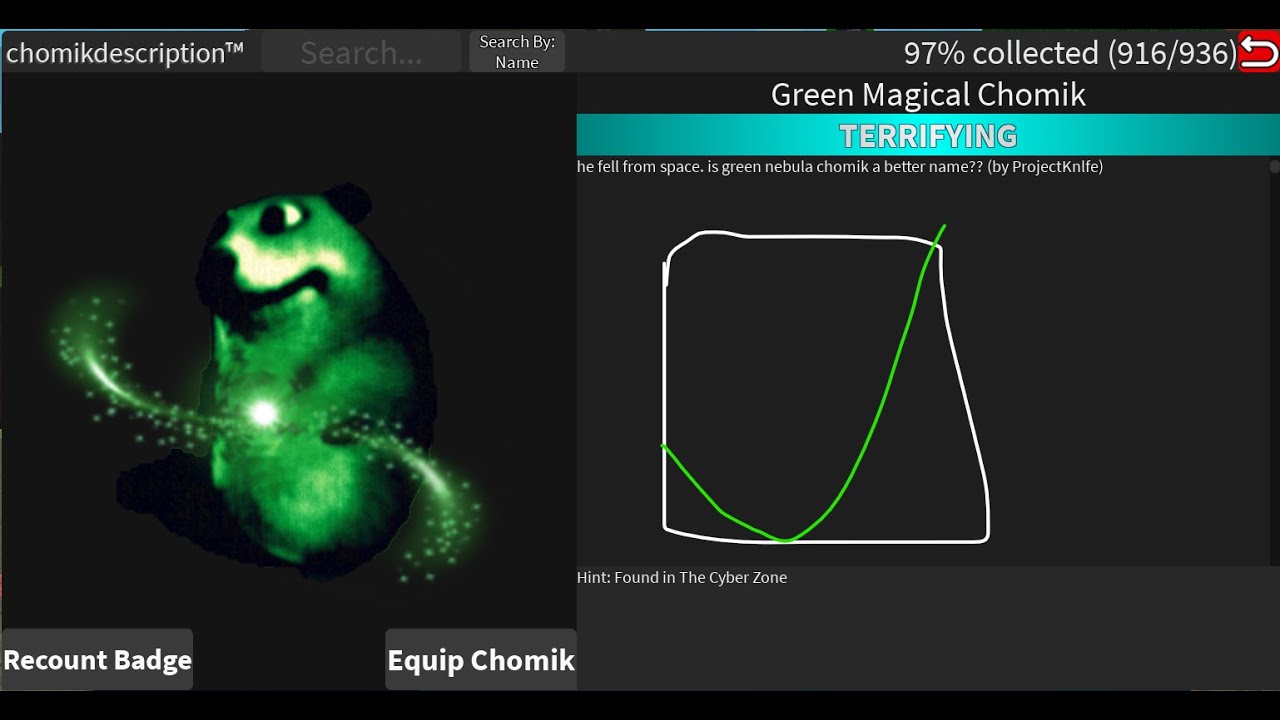 green magical chomik (Find The Chomiks) - YouTube