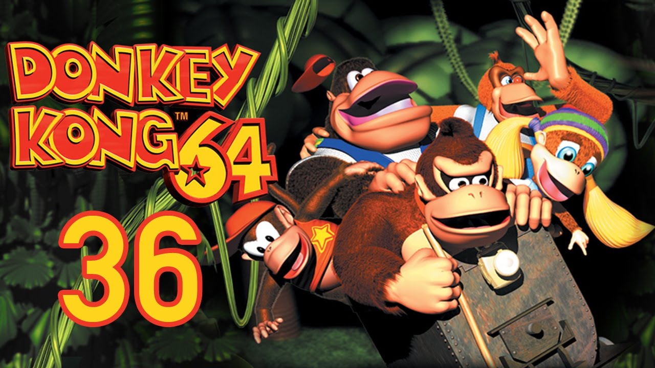 Donkey Kong 64 Part 36 - Mutant Spiders - YouTube