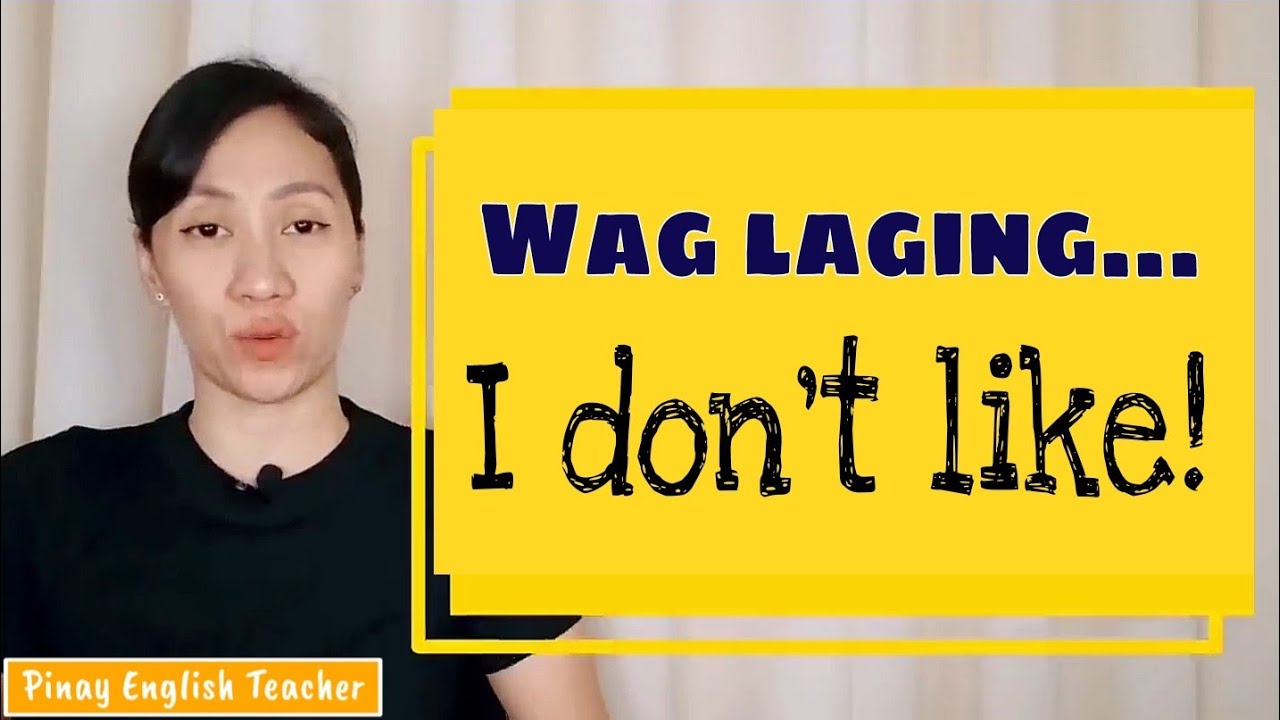 Don't always say I DON'T LIKE! - English expressions - YouTube