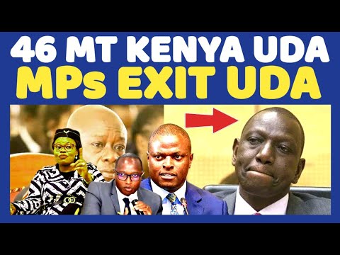 Mt Kenya UDA MPs Delivers An Exit PROTEST from Ruto's UDA Party Amid ...
