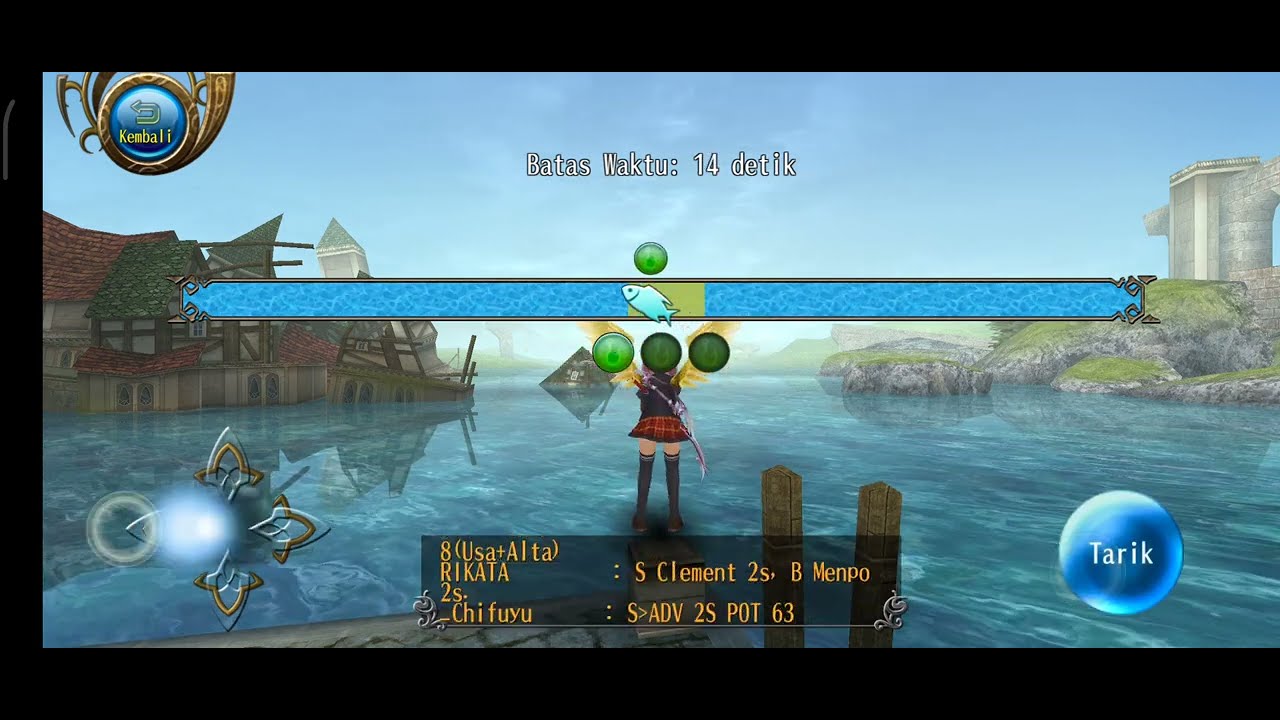 Saat pertama kali mancing - Toram Online. - YouTube