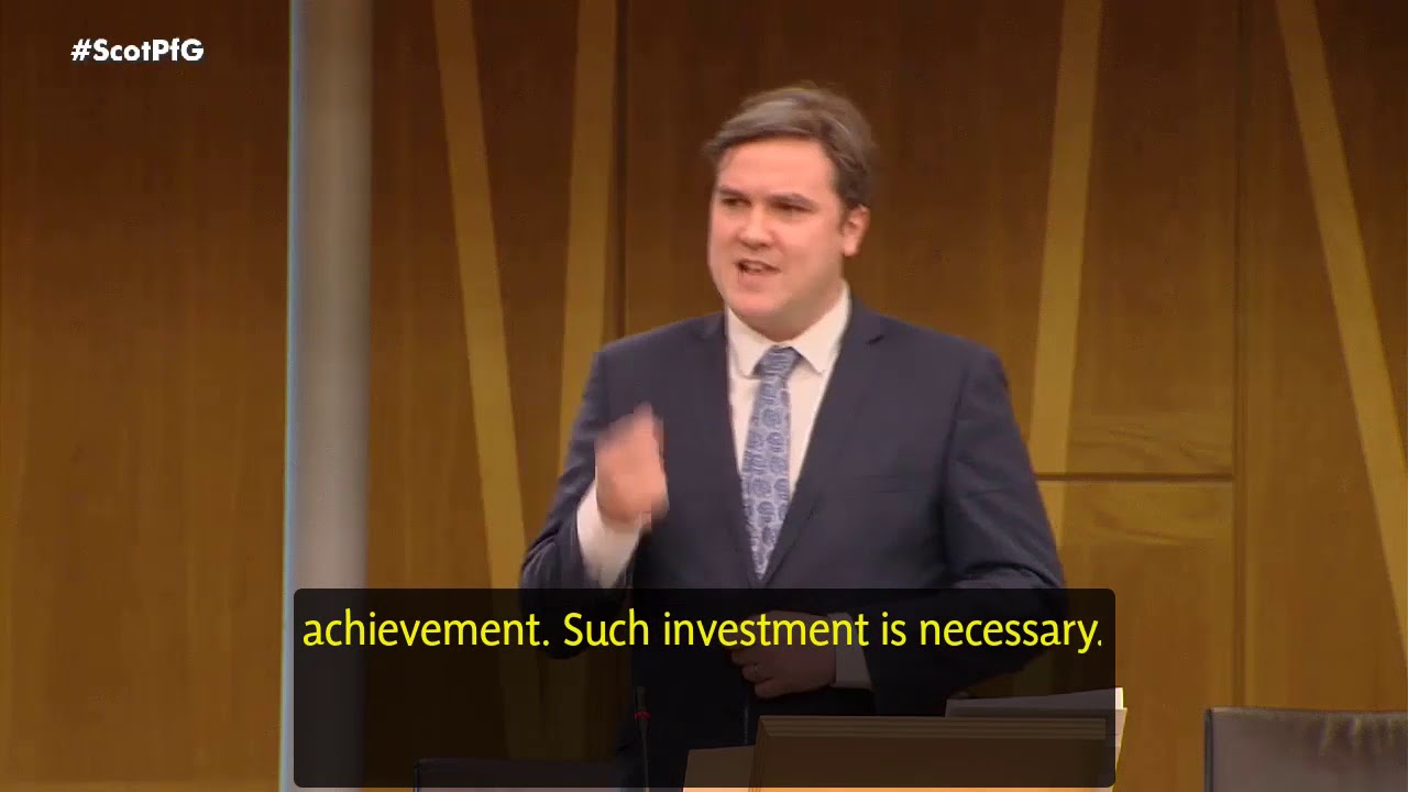 Tom Arthur MSP in Programme for Government debate - 6th Sep 2018 - YouTube