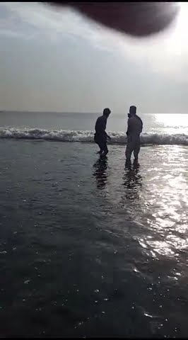 Karachi Sea View BeachClifton' 4K. Karachi enjoys The Moments Karachi ...