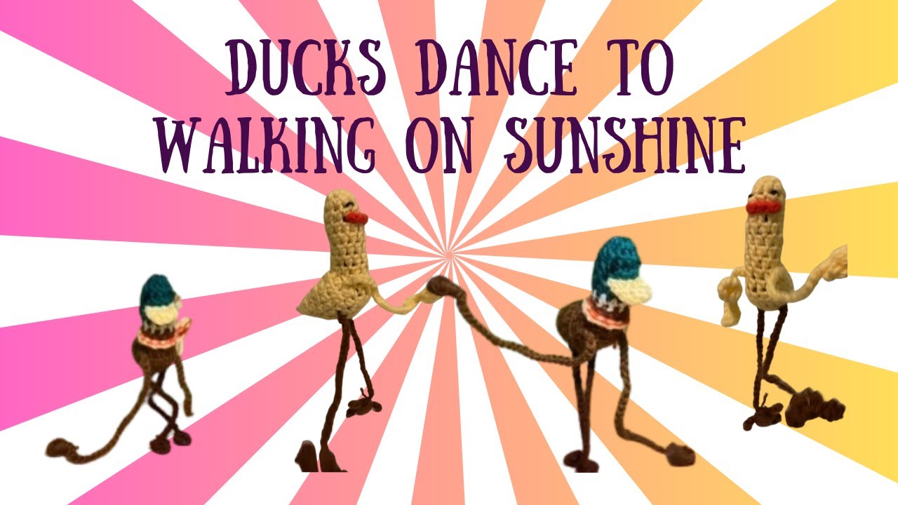 Ducks Dance To (Walking On Sunshine) - YouTube