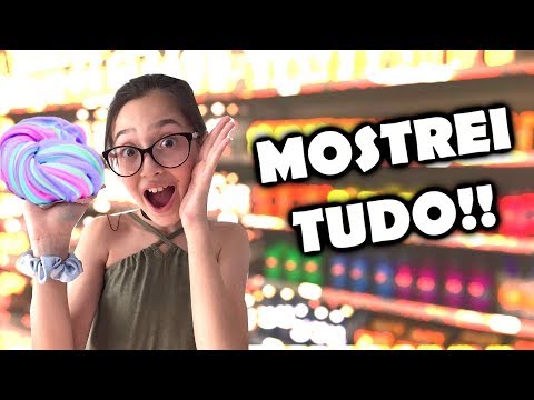 TOUR PELO MEU CANTINHO DE SLIME - MOSTRANDO SLIMES E MATERIAL PARA FAZER SLIMES | Mafer