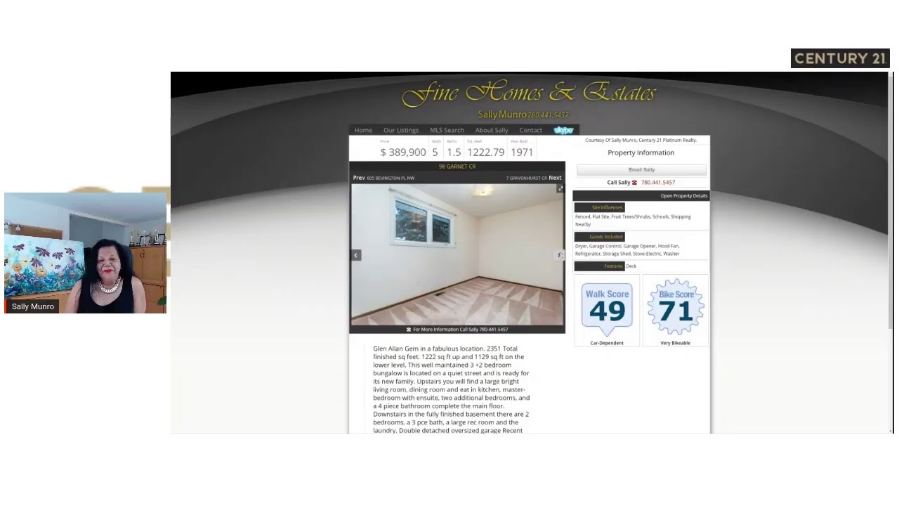 21 Minutes - 21 Days - Sally Munro - Century 21 - Day 21 Got Sally? Get ...