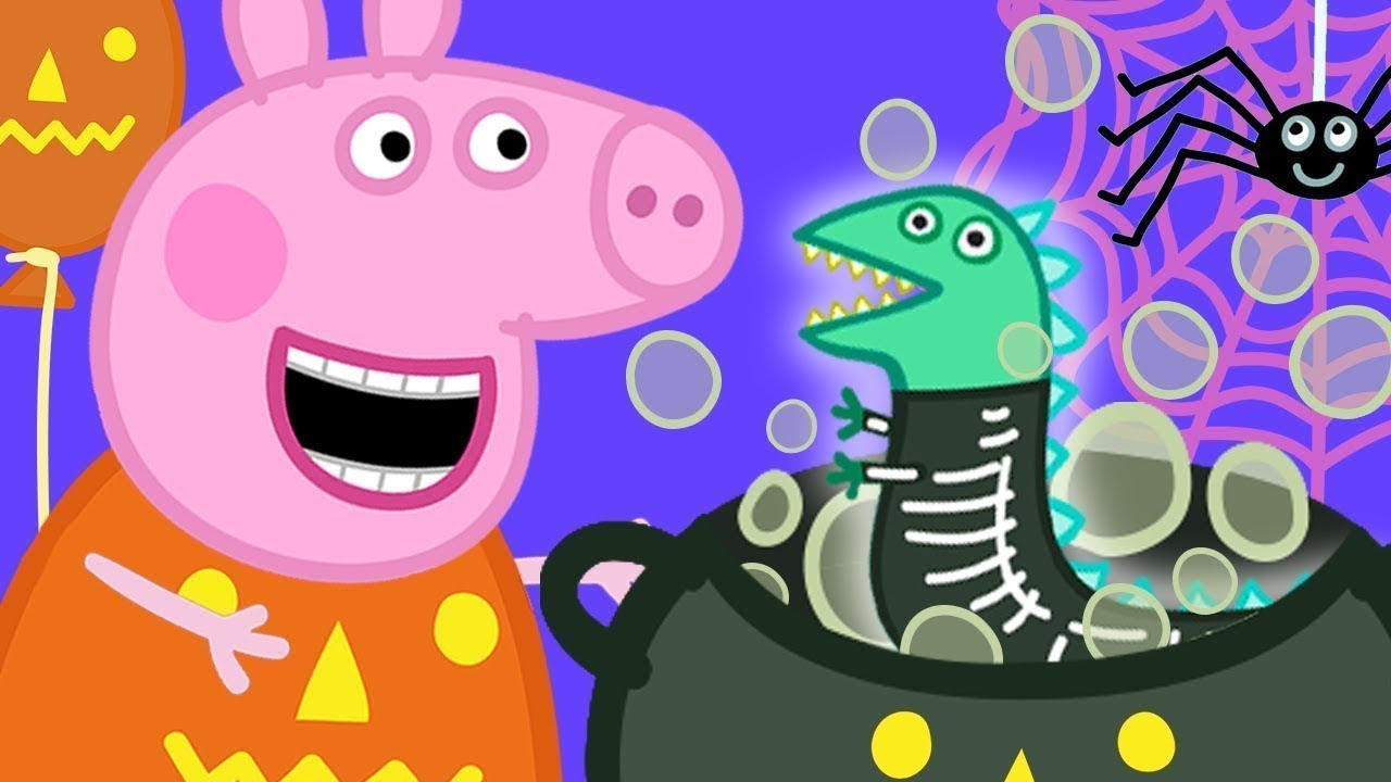 Peppa Pig the Witch 🎃🧙‍♀️ Peppa Pig Halloween Family Kids Cartoons ...