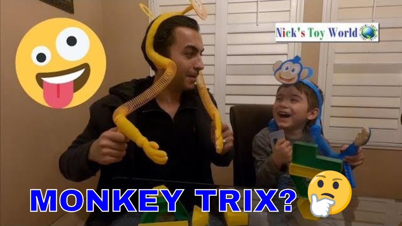 MONKEY TRIX! 😀 WHAT IS THIS GAME? 😜 FUNNNNNNNNYYYYY - YouTube