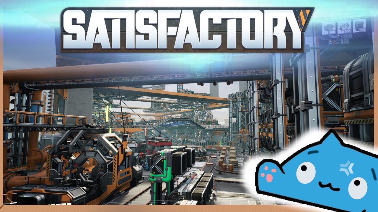 IT'S FINALLY COMPLETE!! - Satisfactory - YouTube