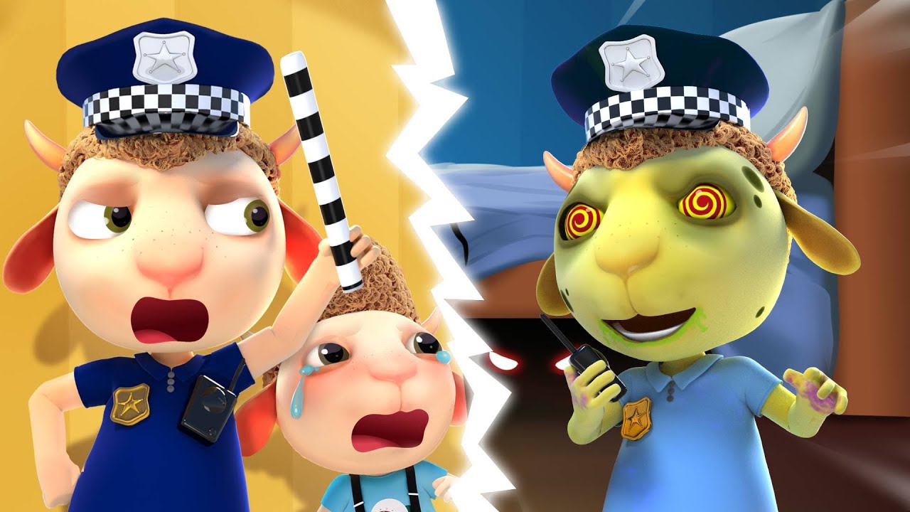 Good or Angry Policeman | Cartoon for Kids | Dolly and Friends - YouTube
