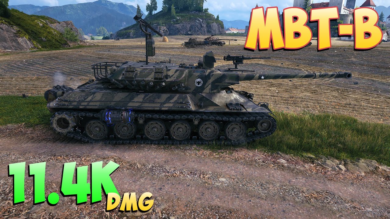MBT-B - 7 Kills 11.4K DMG - Not 11th! - World Of Tanks - YouTube