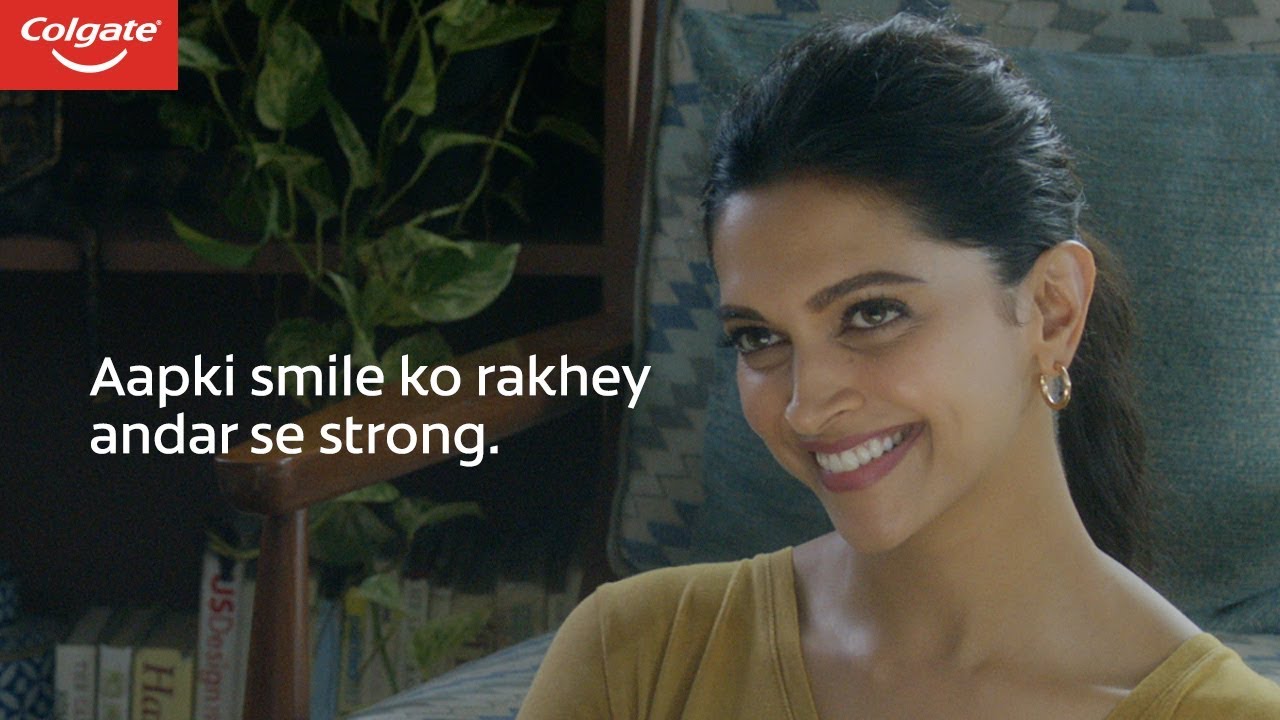 Colgate Strong Teeth - Andar se strong - Deepika Padukone (6+30s) - YouTube