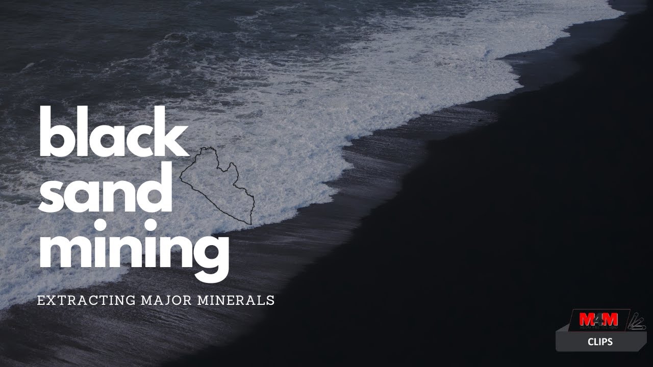 Black Sand Mining - Extracting Minerals - YouTube