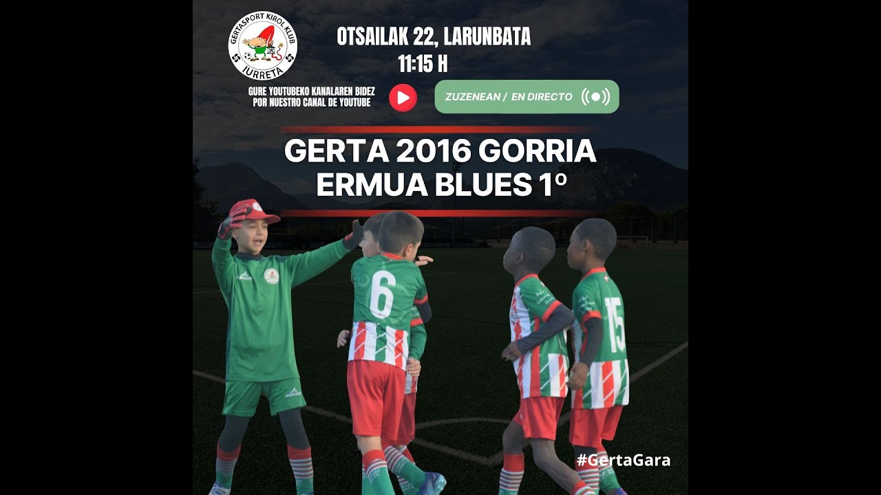GERTA 2016 GORRIA - ERMUA BLUES 1º - YouTube