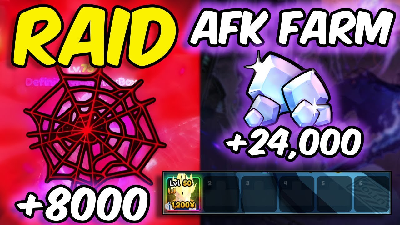 RAID AFK FARM | Anime Vanguards - YouTube