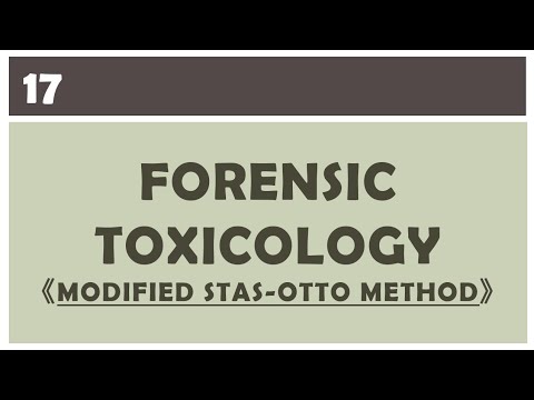 Modified Stas-Otto Method|Extraction method of poisons|Forensic ...