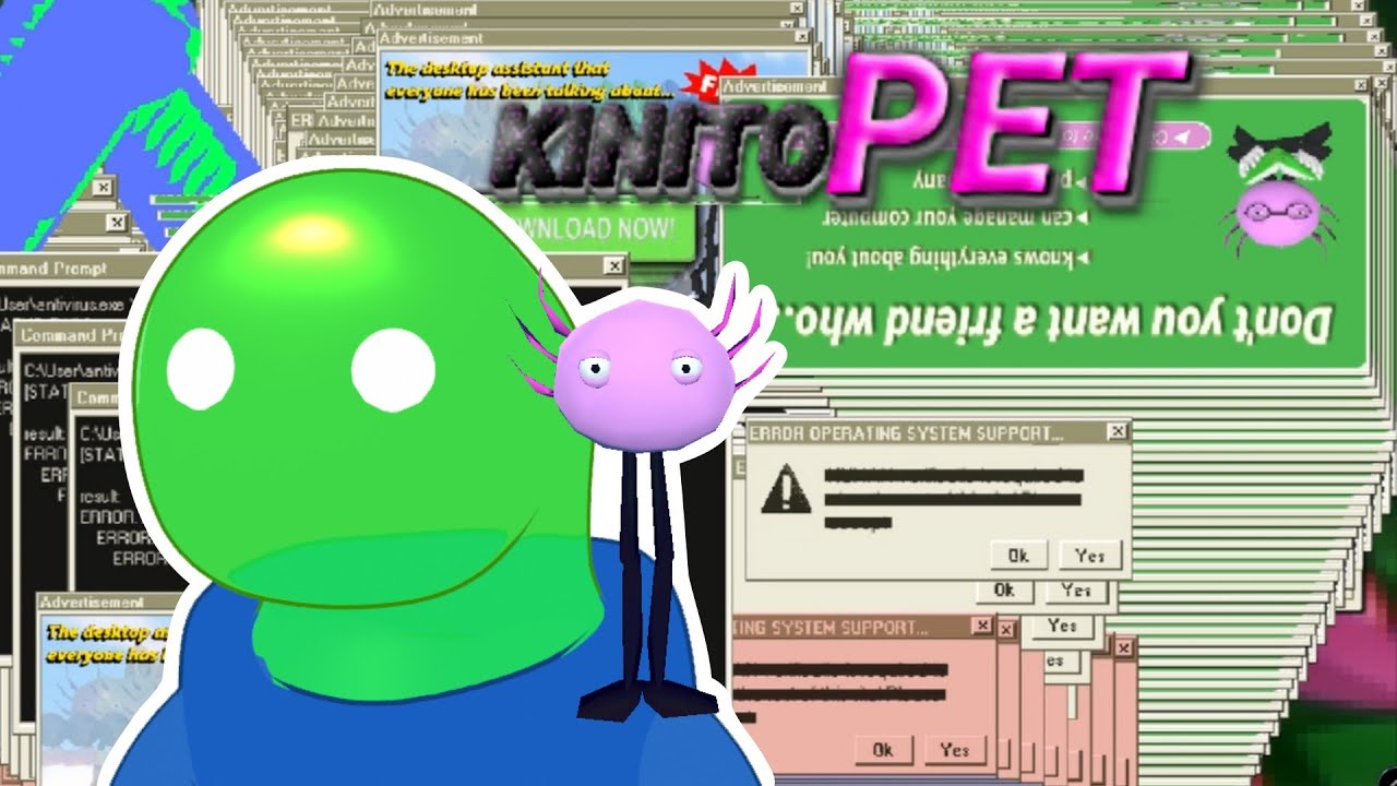 This virus tried to force a face reveal! - KinitoPET - YouTube