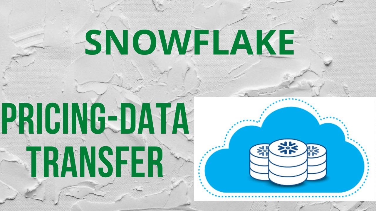 SNOWFLAKE BASICS, SNOWFLAKE TUTORIAL, DATA TRANSFER - YouTube