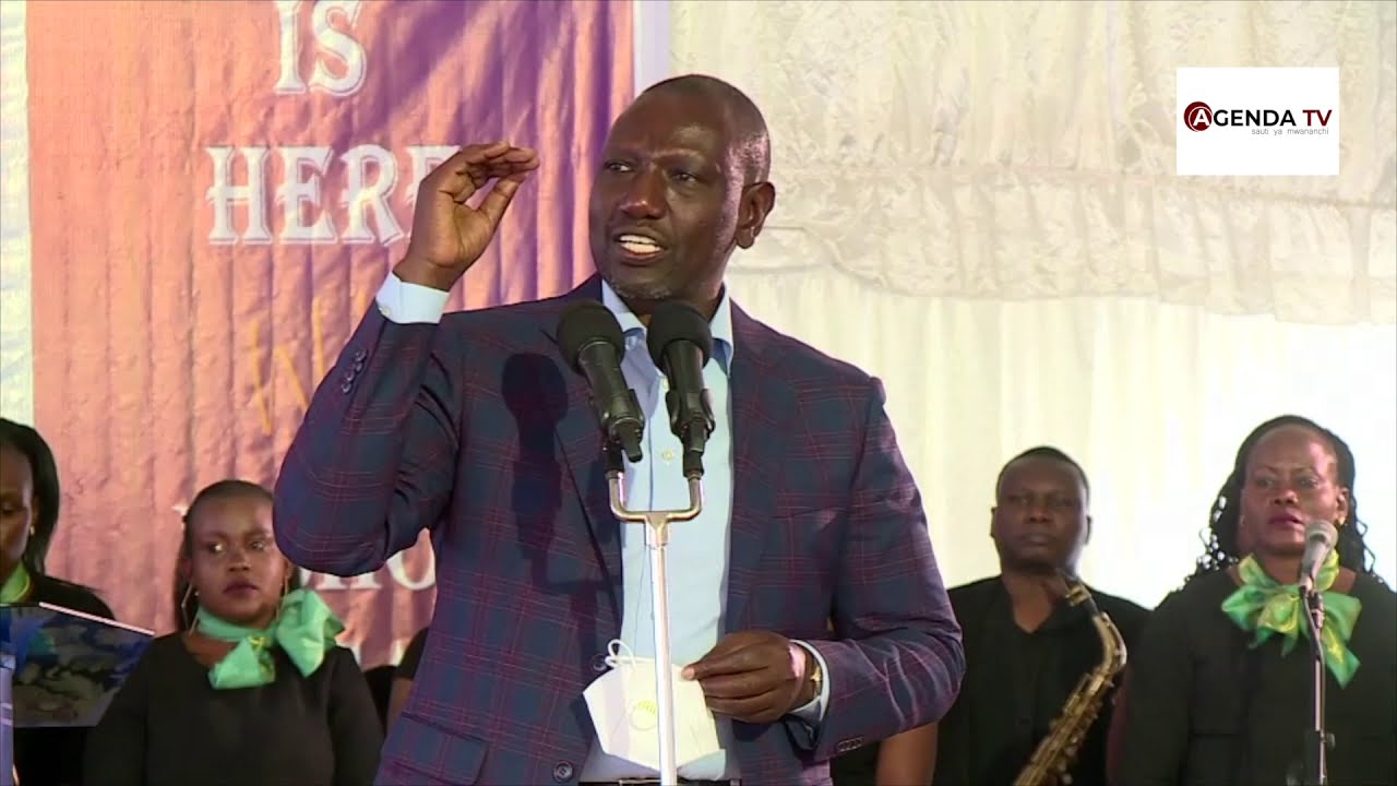 SEE DP RUTO'S GRAND RECEPTION AT JIAM CHURCH SERVICE AND FIRM WARNING ...