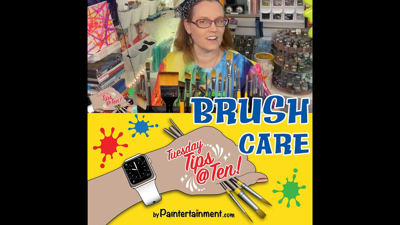 Tuesday Tips @ Ten: Brush Care - YouTube