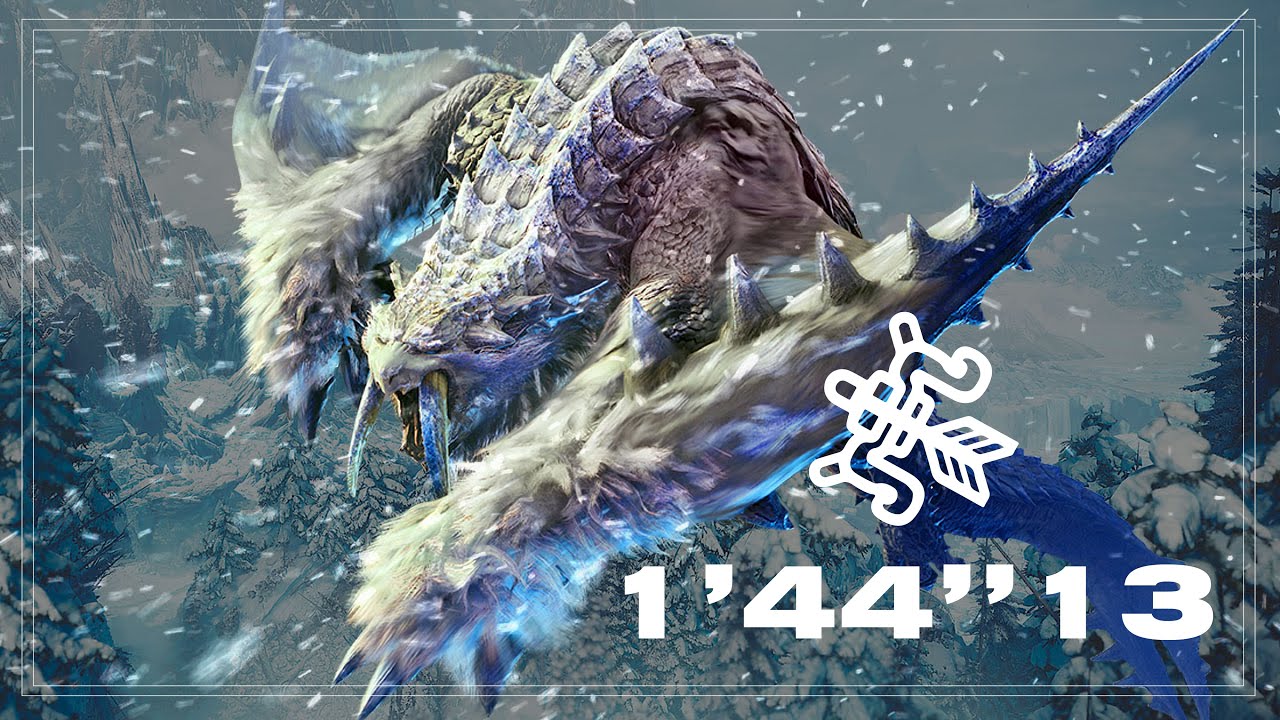 Barioth 1'44''13 - BOW - MHR Sunbreak - YouTube