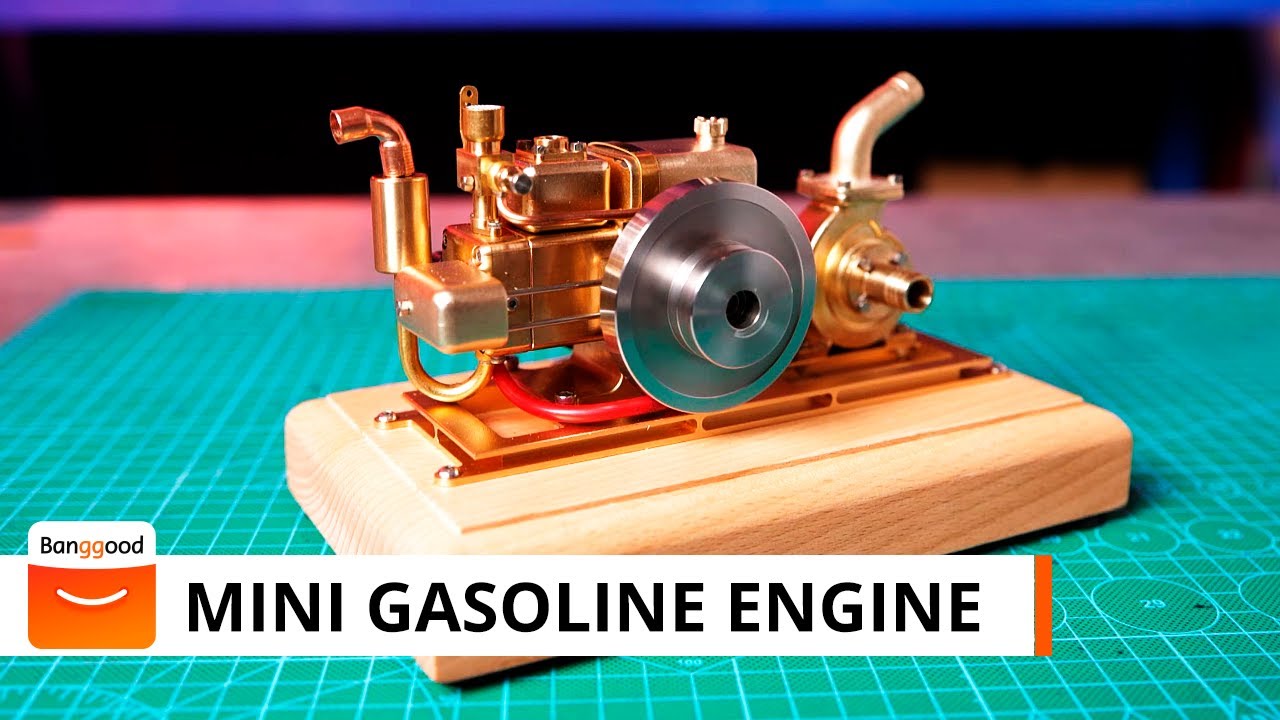 Eachine ET5 Pro Mini Gasoline Engine Model Stirling With Pump Water ...
