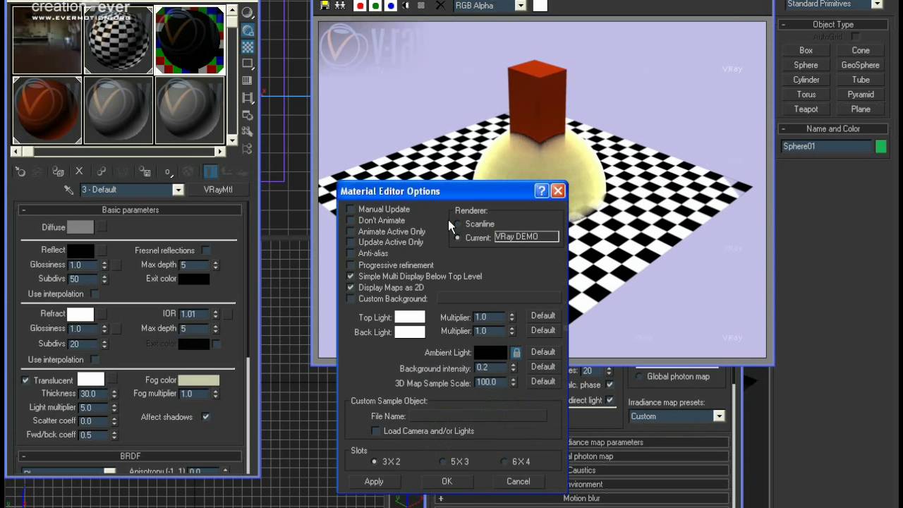 Tutorial Vray 3ds Max translucent fog - YouTube