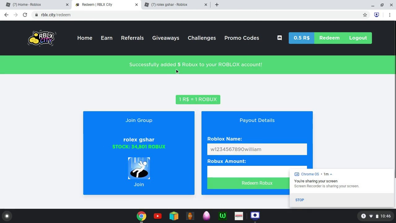 how to get 99999999999999 robux (unlimited) 100% legit :D - YouTube