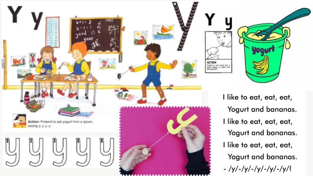 letter y jolly phonics #jollyphonics #sounds #letters #learning # ...