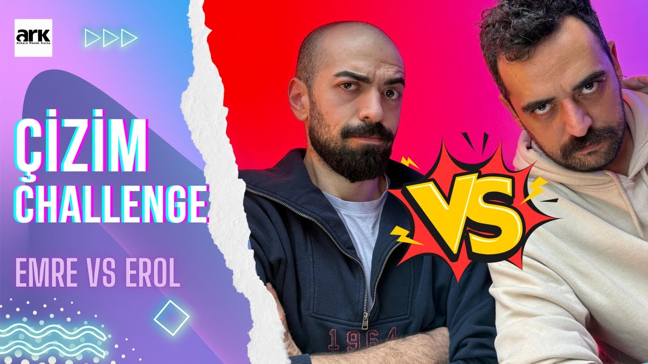 ÇİZİM CHALLENGE | Emre VS Erol – SUPERHEROES 🔥 (Homelander vs Plastic ...