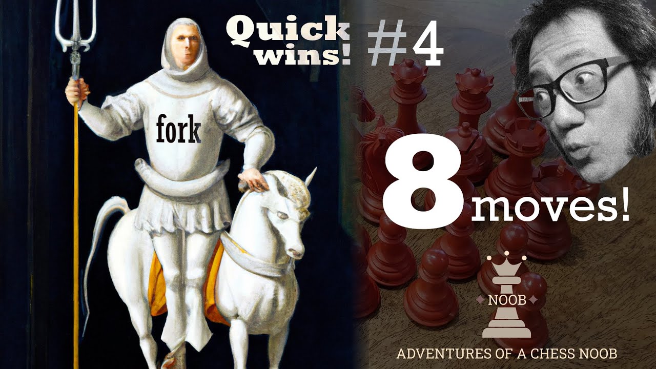 Chess Knight 8 Fork