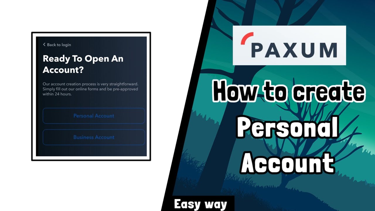 Paxum How To Create Personal Account ||Verification process || complete ...