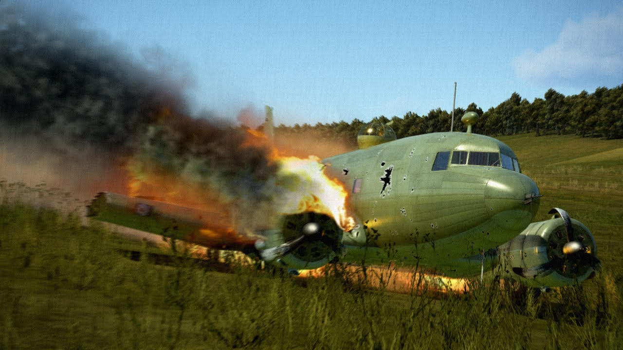 Satisfying Airplane Crashes, Bailout Fails & More! V301 | IL-2 ...