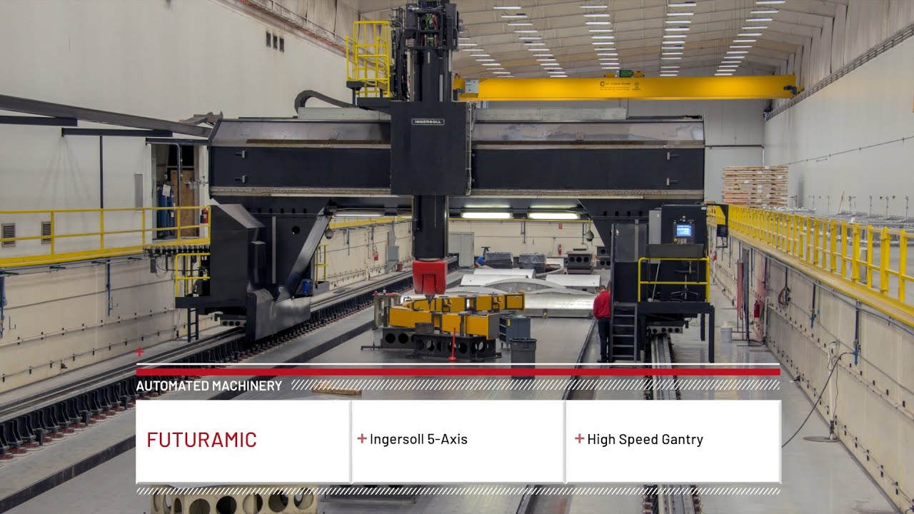 Futuramic | Ingersoll 5-Axis High Speed Gantry - YouTube