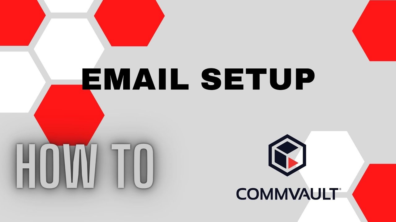 Setup sending automated emails from your Commcell. - YouTube