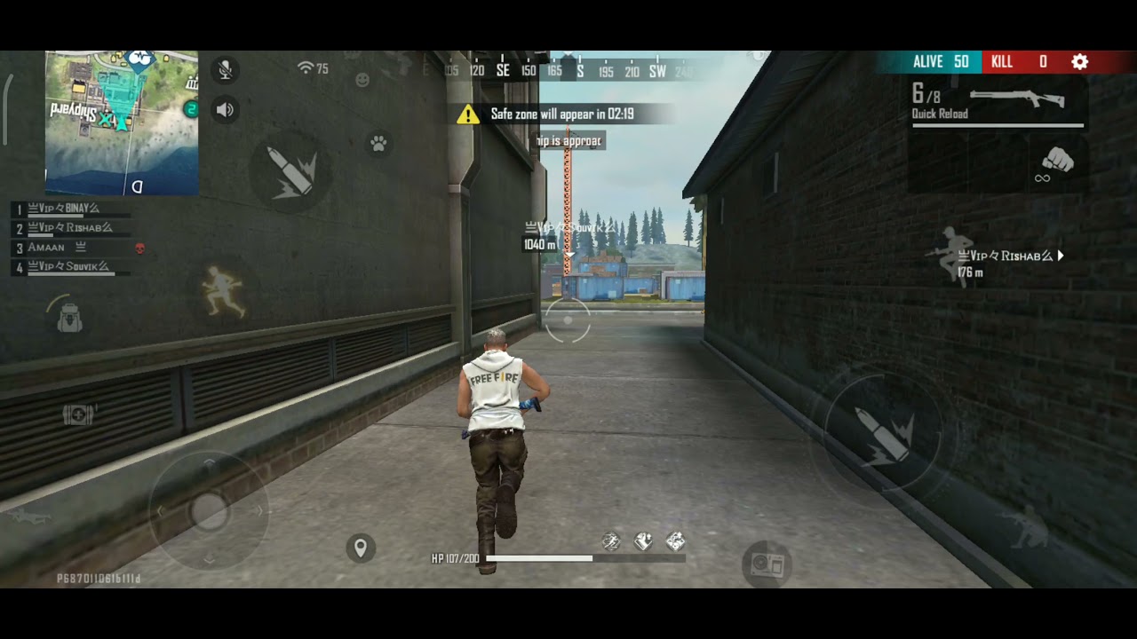 binay and rishab and sovik game play ranked mach - YouTube