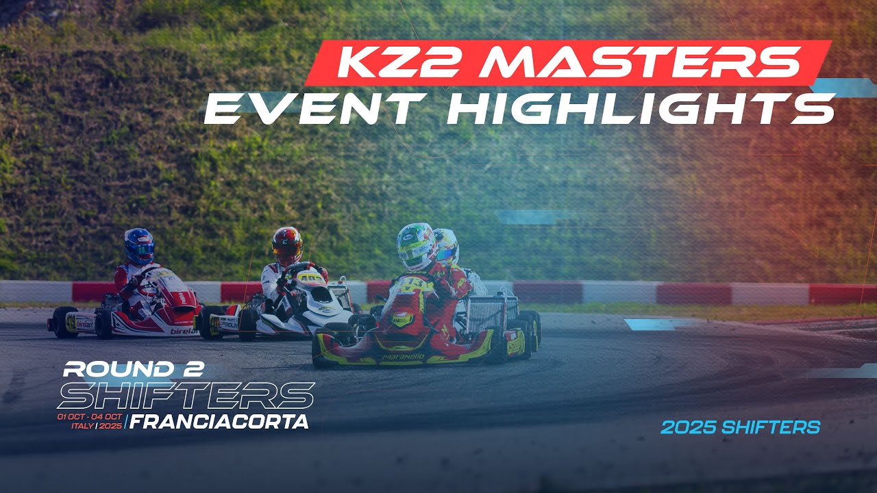 KZ2 Masters Event Highlights | Shifters Round 2 - Franciacorta | 2025 ...