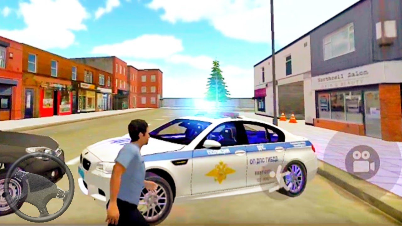 Police Voiture Simulateur - jeux de voiture de police M5 BMW 3D - jeux ...