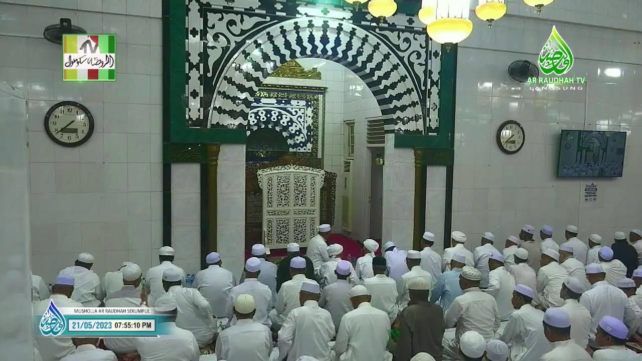 PEMBACAAN MAULID AL-HABSYI DI MUSHOLLA AR-RAUDHAH SEKUMPUL MTP KALSEL ...