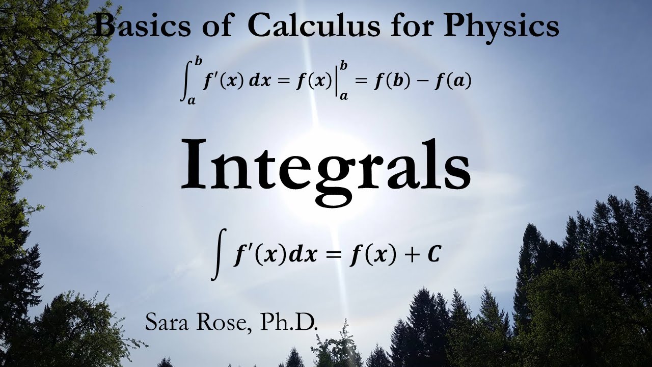 Integrals (Basics of Calculus for Physics) - YouTube