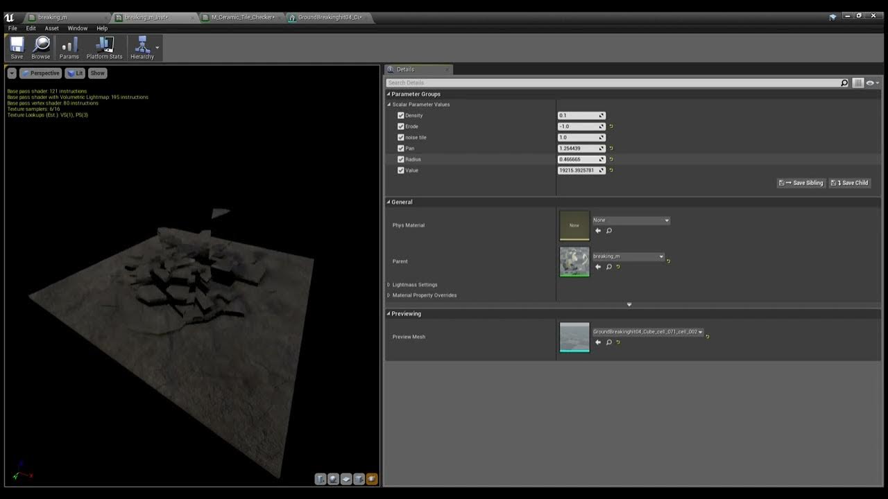 Ground Breaking with Material World Position Offset - Unreal Engine 4 - YouTube