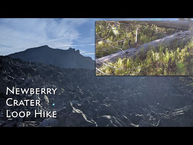 Newberry Volcano Map