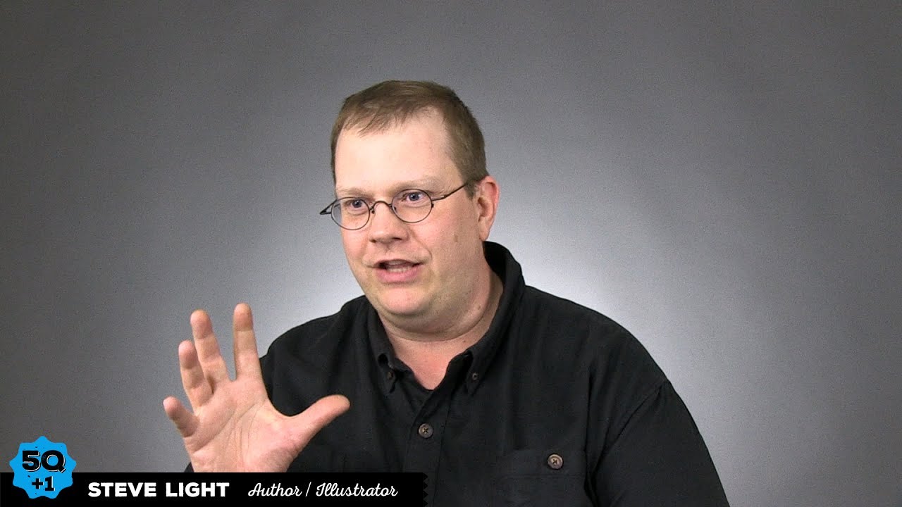 Five Questions (Plus One!) with Steve Light - YouTube